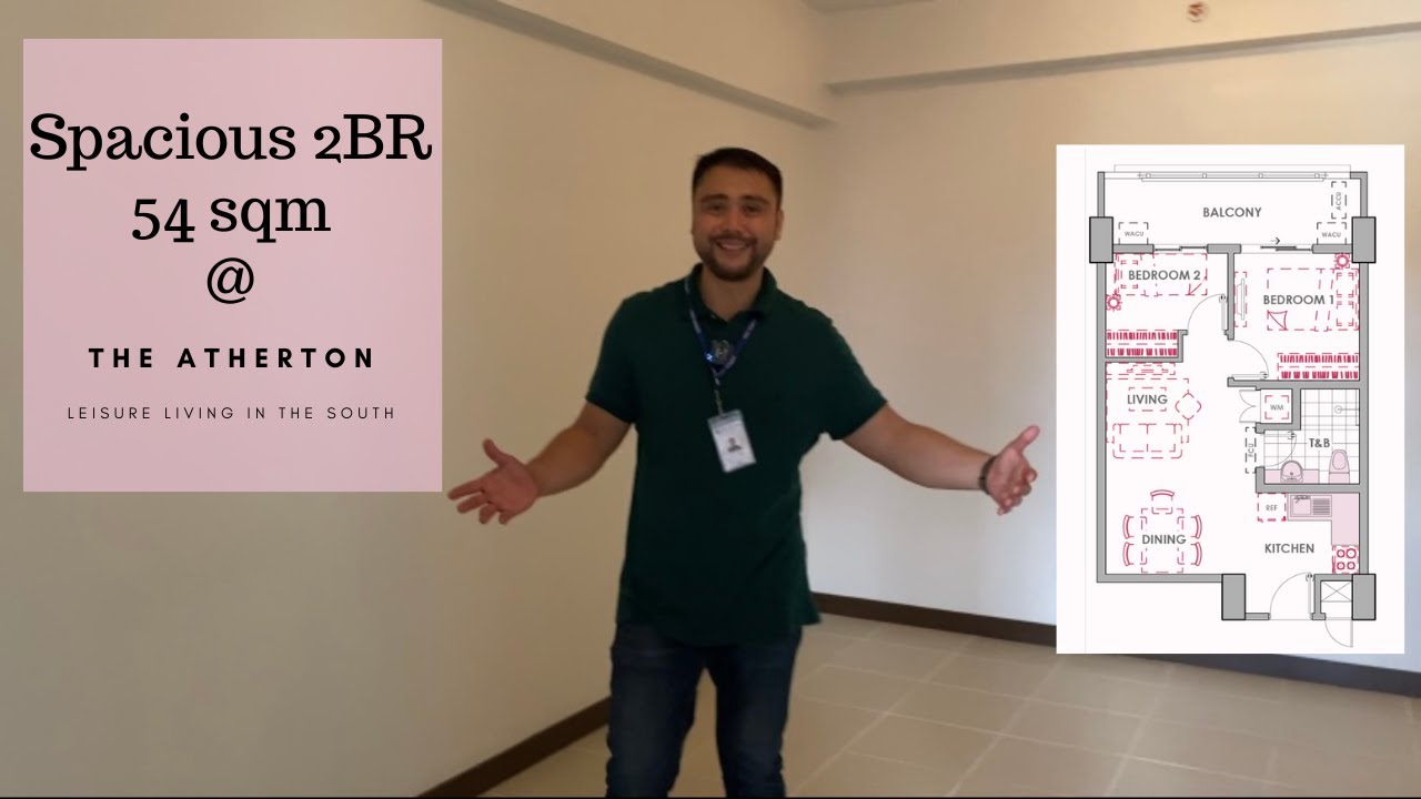 Spacious 2BR 54sqm Unit of DMCI Homes | Open layout, great for Interior ...