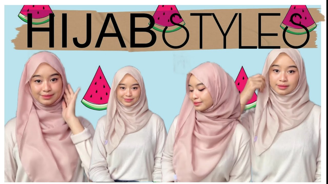 HIJAB STYLES | WEARING HIJABS | GEORGETTE HIJABS | VIRAL | - YouTube