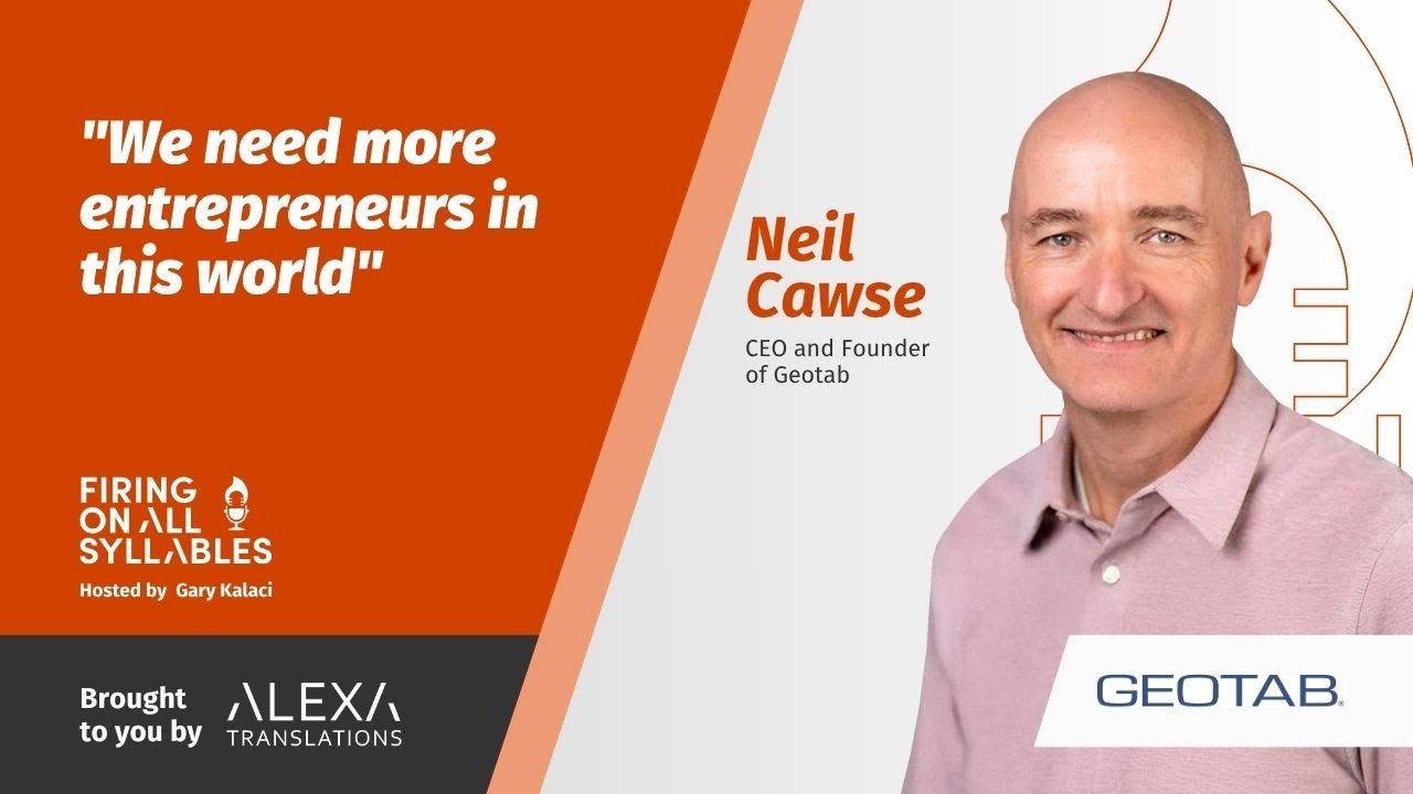 "We need more entrepreneurs in this world" - Neil Cawse, CEO and ...