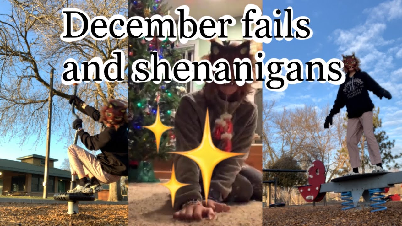 December fails and shenanigans!! 🌙🌱 ⭐️ ️🐾 - YouTube