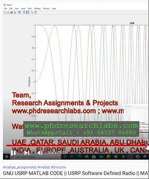 GNU USRP MATLAB CODE _ USRP Software Defined Radio _ MATLAB CODE - YouTube