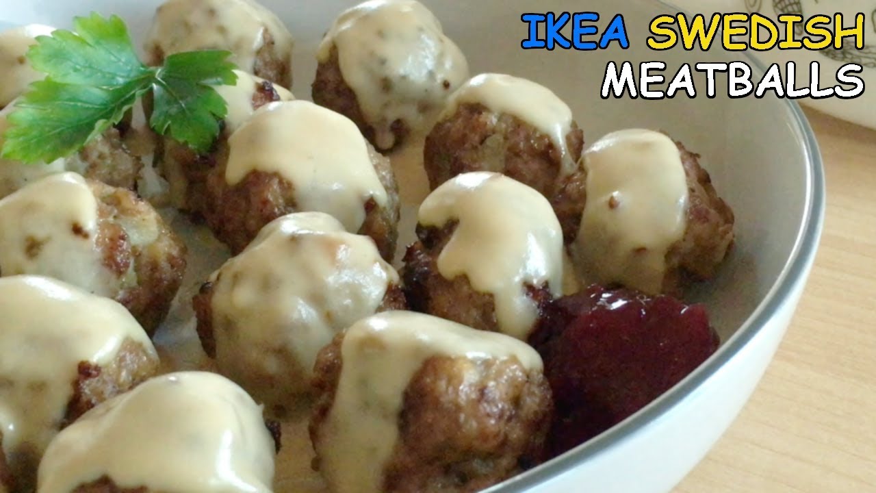 Ikea Swedish Meatballs Using Ikeas Secret Recipe Including Iconic