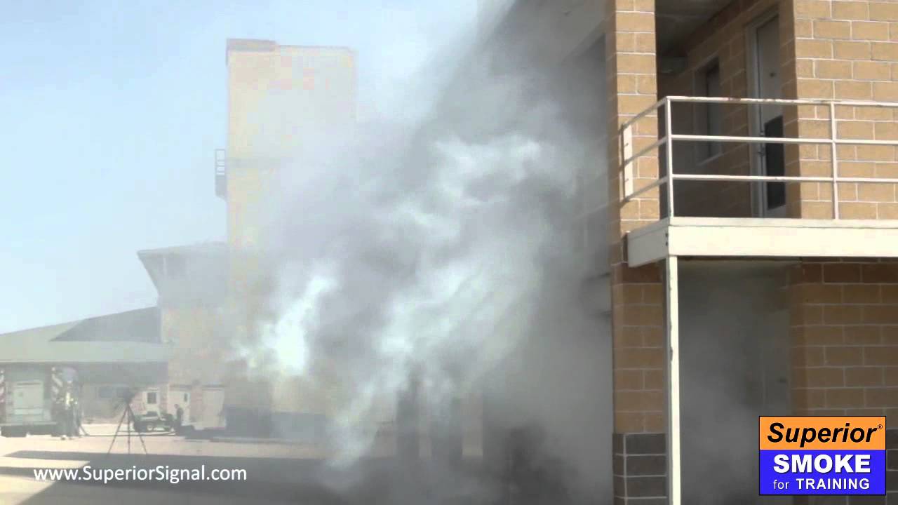 Superior Smoke Generators for Fire Training - YouTube
