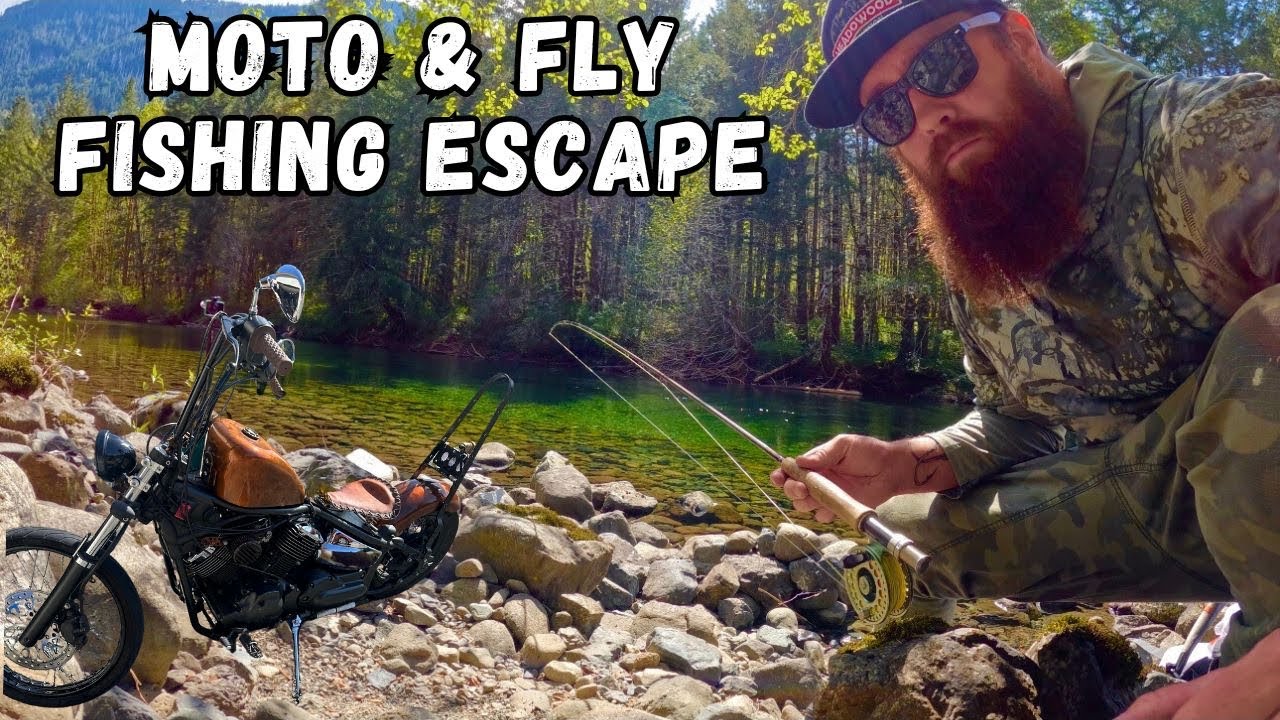 Ride. Fish. Repeat. West Coast Motorcycle & Fly Fishing Trip - YouTube