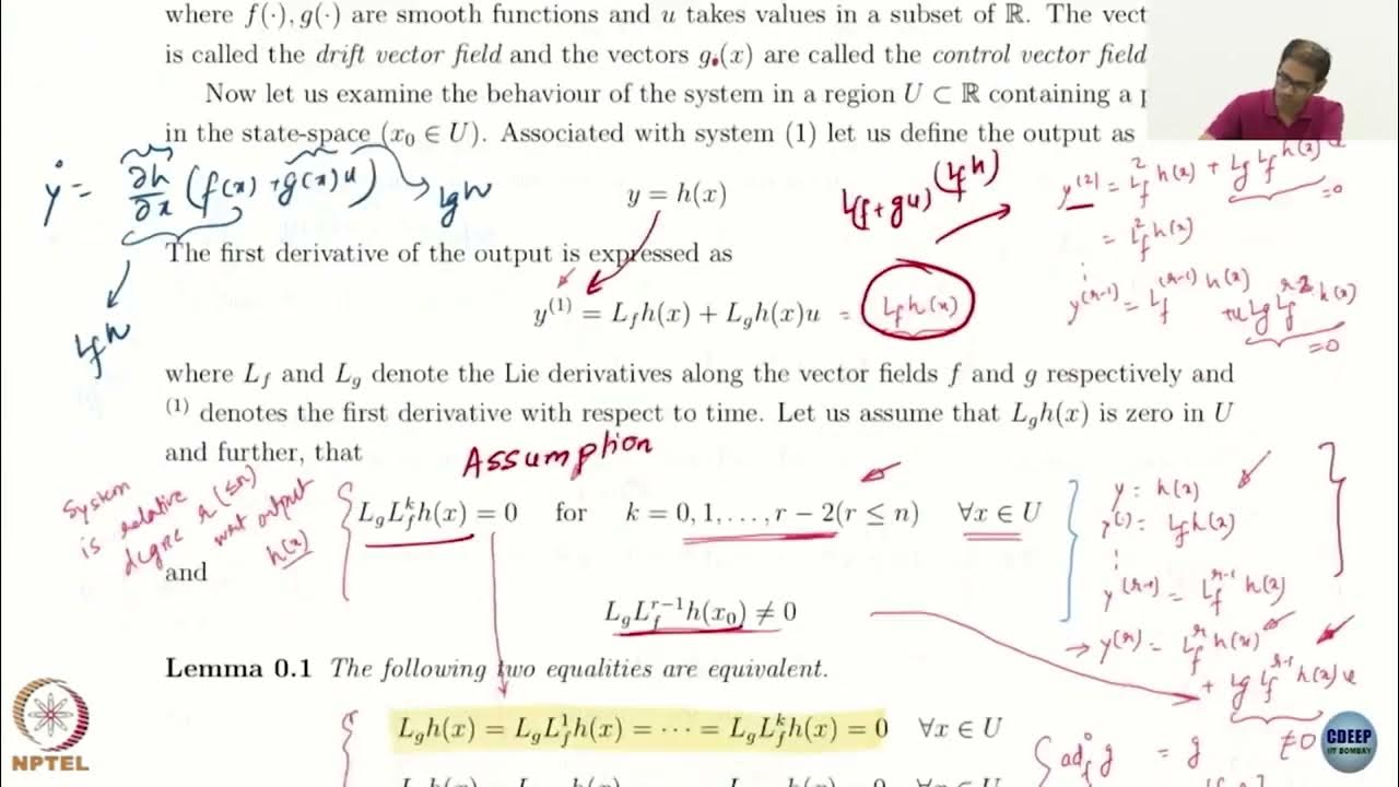 Lec50: Feedback Linearization: Part 2 #ch27sp #swayamprabha - YouTube