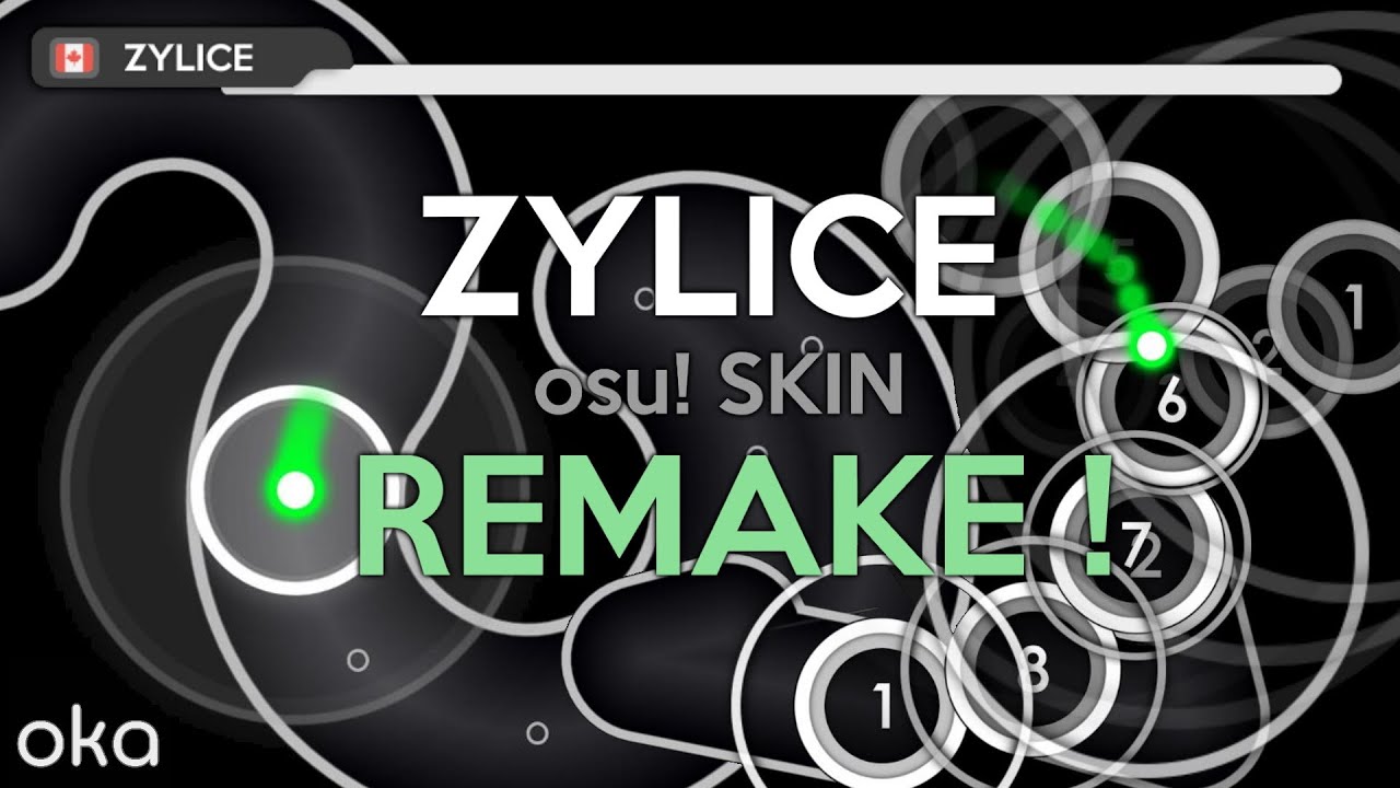ZYLICE osu! SKIN REMAKE | okami - YouTube