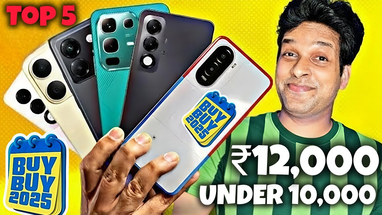 Top smartphones 10,000 - 12,000 Rupees | Amoled Display 120hz Phones ...