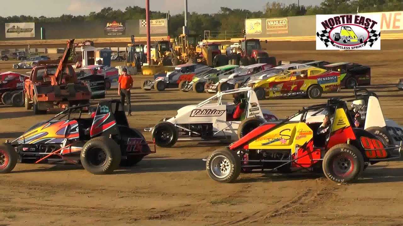 Northeast Wingless Sprints - YouTube