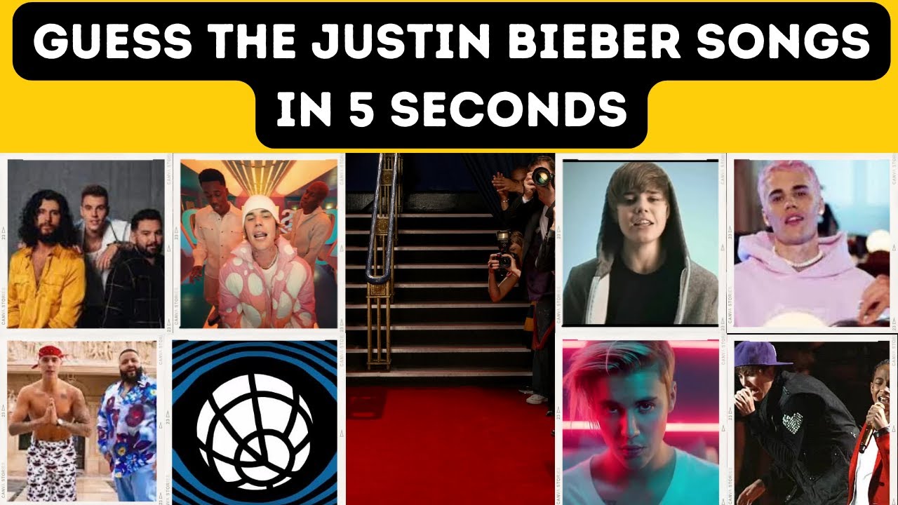 "Can You Guess the Most Popular Justin Bieber Songs?" - YouTube