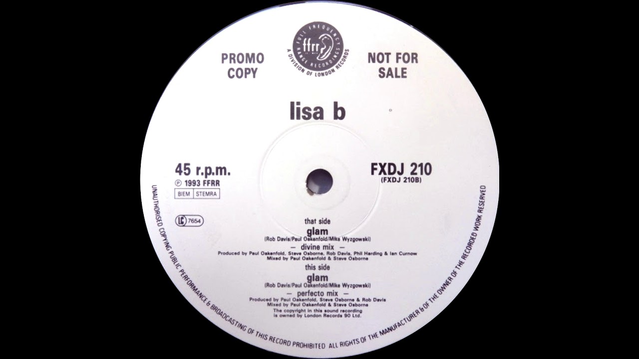 Lisa B - Glam (Divine Mix) [1993] - YouTube