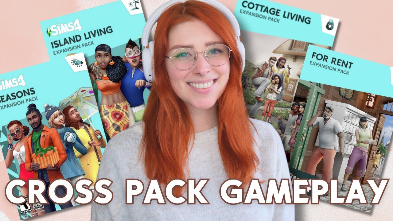 Best Cross Pack Gameplay for The Sims 4 ~ Including For Rent - YouTube