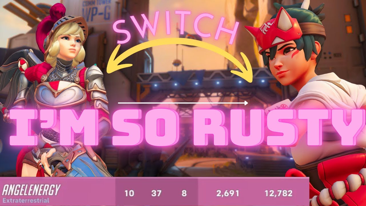 Mercy Main Switching To Kiri - Overwatch 2 Low Rank Support - YouTube