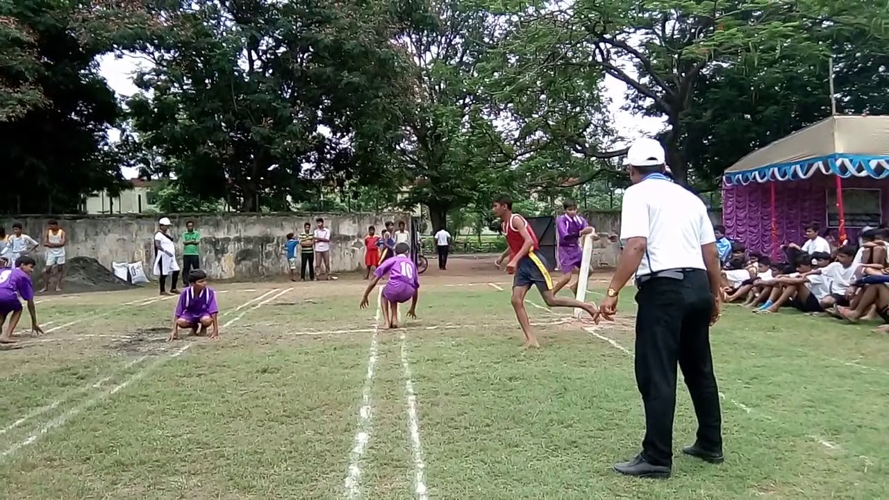 KV Farakka vs KV Andal U-14 Kho Kho 2017 Regional meets - YouTube