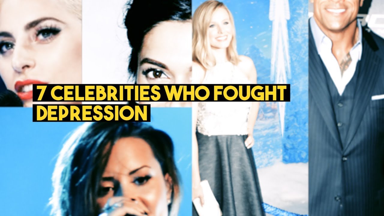 7 celebrities who overcame depression & mental health issues - YouTube
