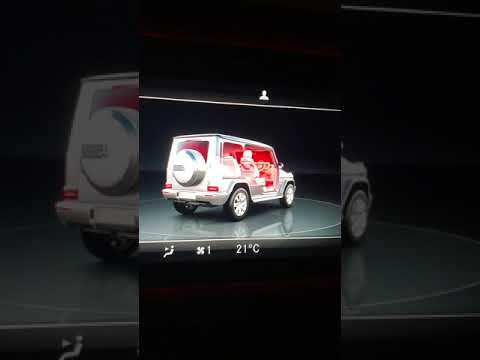 2021 Mercedes Benz G Wagon | Night Drive | Interior View