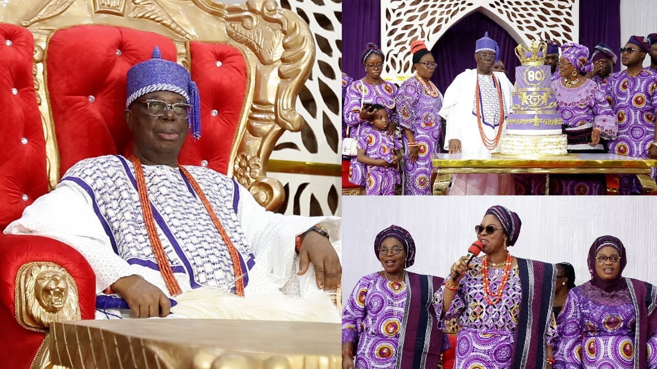RECEPTION: 80TH BIRTHDAY AND 35TH YEAR ON THRONE OF EWI OF ADO EKITI ...