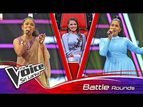 Umesha vs Julia | Man Kirilliyak (මං කිරිල්ලියක්) | Battle Rounds | The Voice Sri Lanka