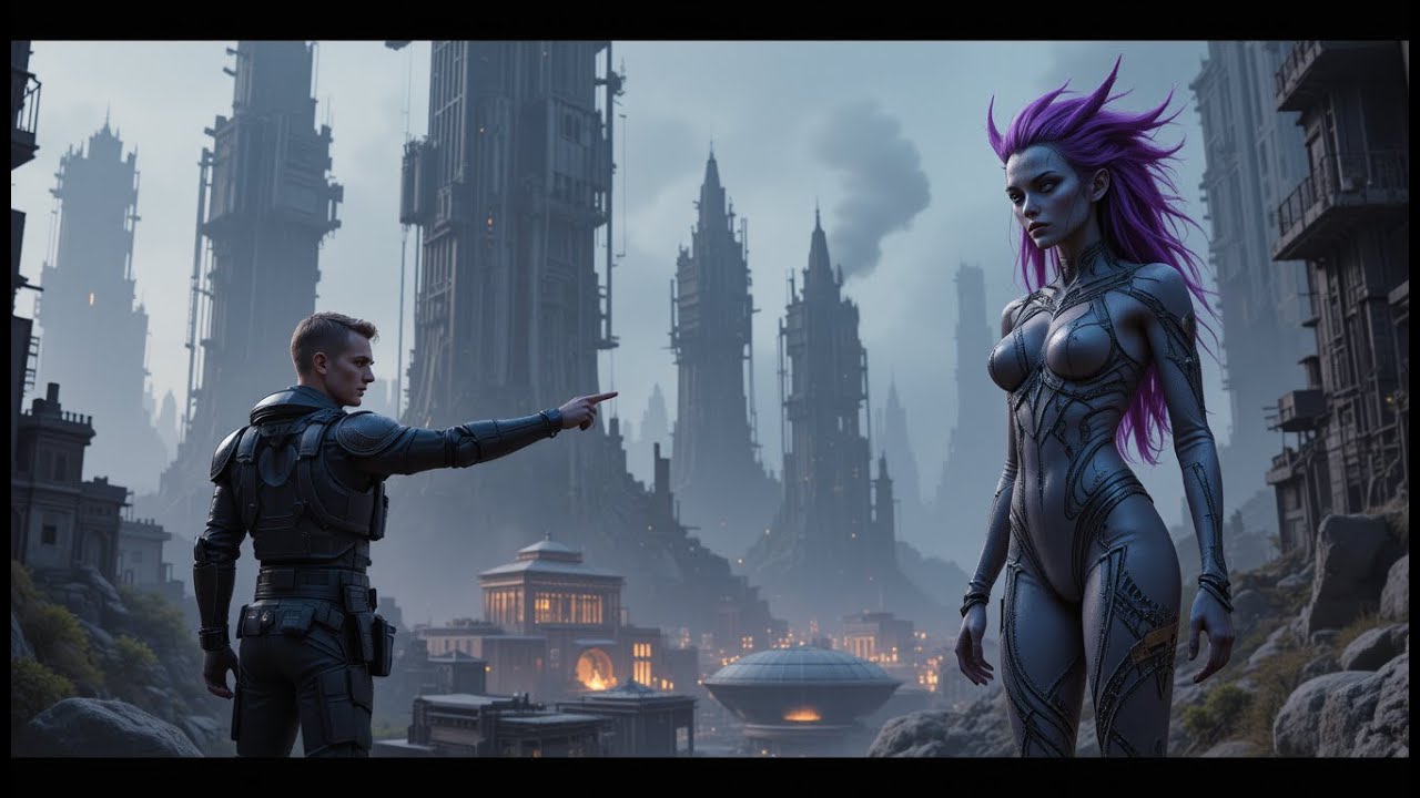 15-Foot Alien Warrior Rescues Human,and His Genes Secure Her Species ...