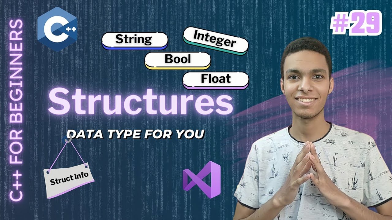 شرح Data type | Structures على مزاجك ++C - YouTube