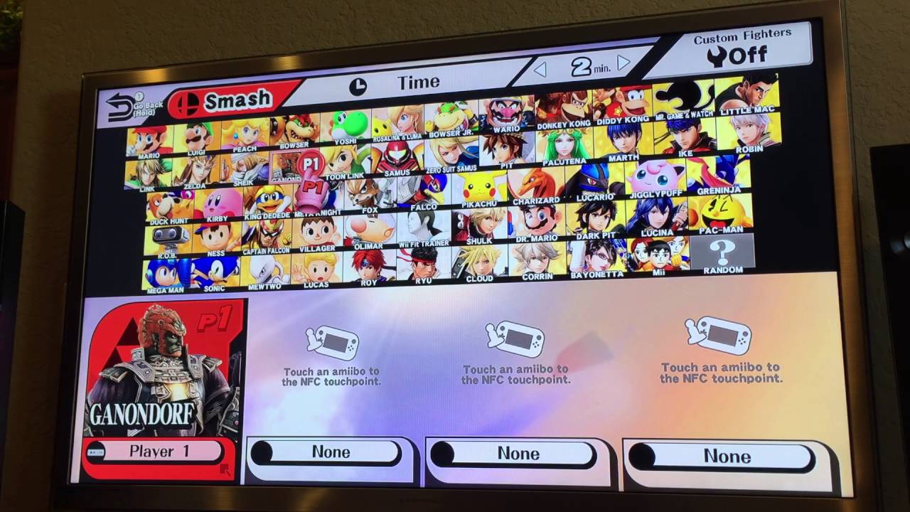 Wii U Every Single Character in Super Smash Bros for Wii U Including ...