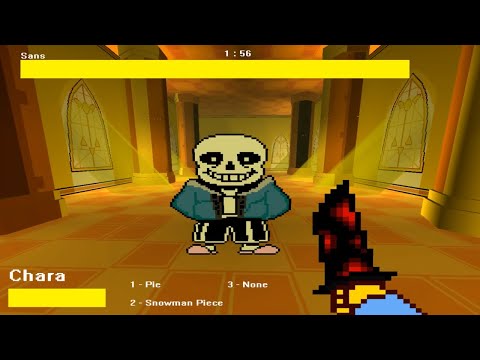 3d Sans fight \