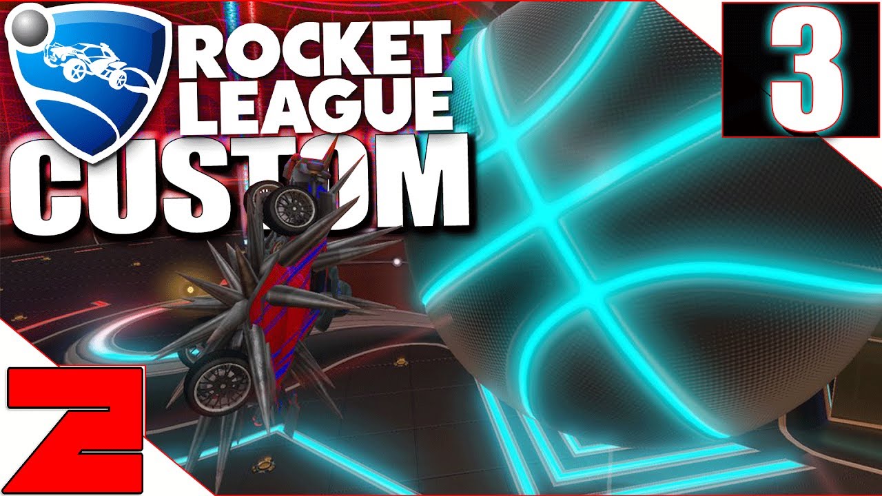 Rocket League: Custom Modes [Ep.3] HEAVY PUCK! - YouTube