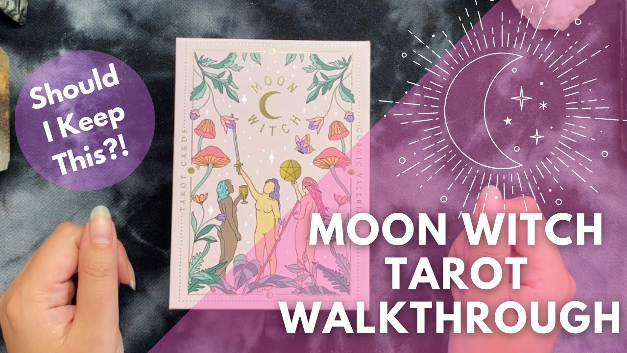 Moon Witch Tarot Walkthrough (spoiler: I’m not keeping it!) - YouTube