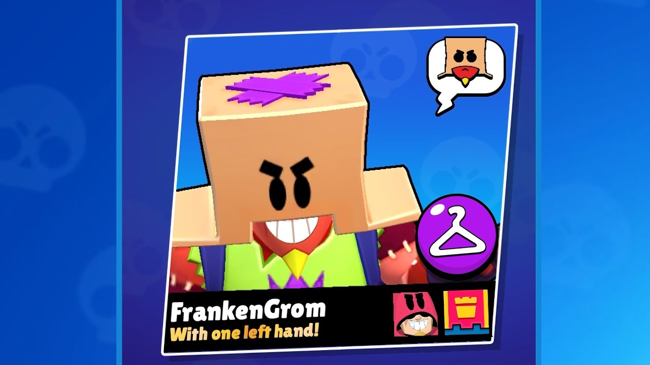 FrankenGrom Skin (Brawl Stars) - YouTube
