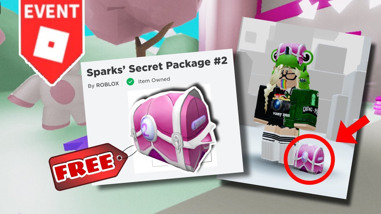 Hướng Dẫn Cách Lấy "Sparks’ Secret Package #2" Miễn Phí | ROBLOX - YouTube
