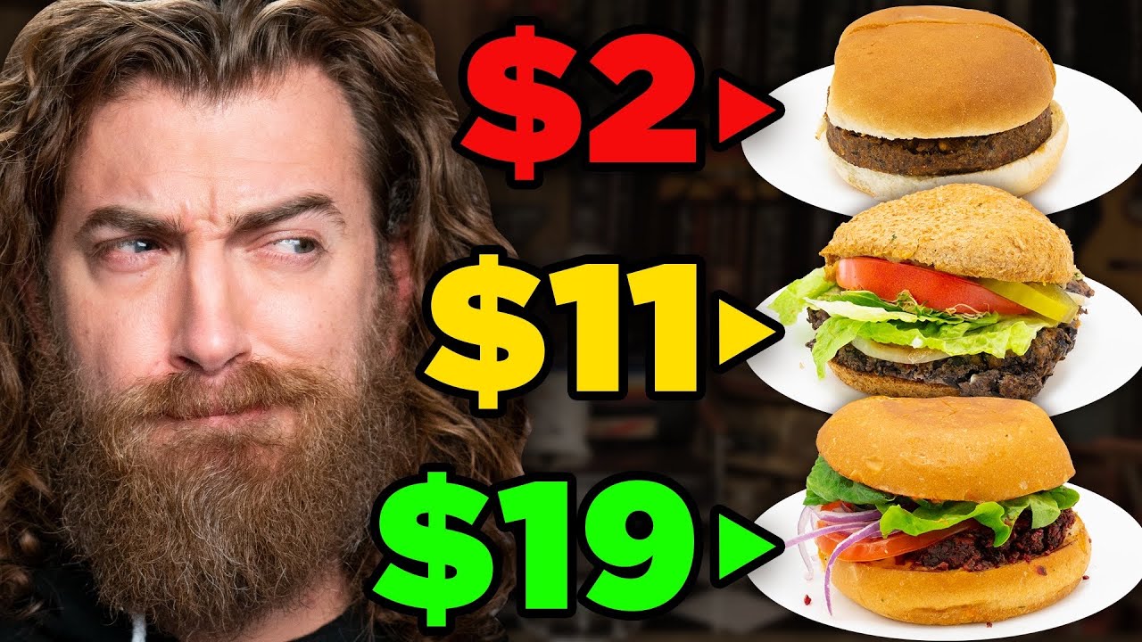 Frozen vs. Fast vs. Fancy Food Taste Test - YouTube