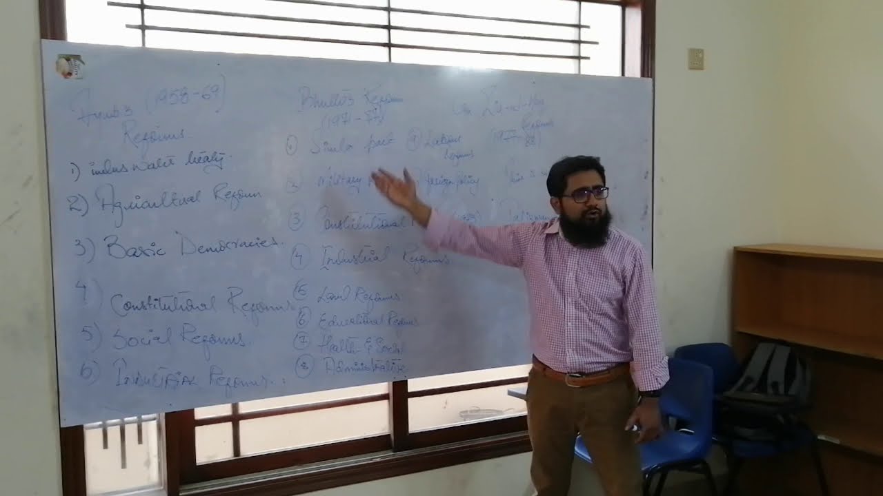 Ayub khan, Zulfiqar Ali Bhutto Reforms-Lecture by Sir Talha Asad - YouTube