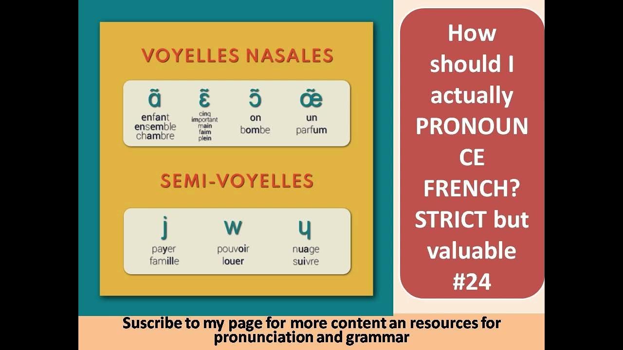 French nasal vowels - YouTube