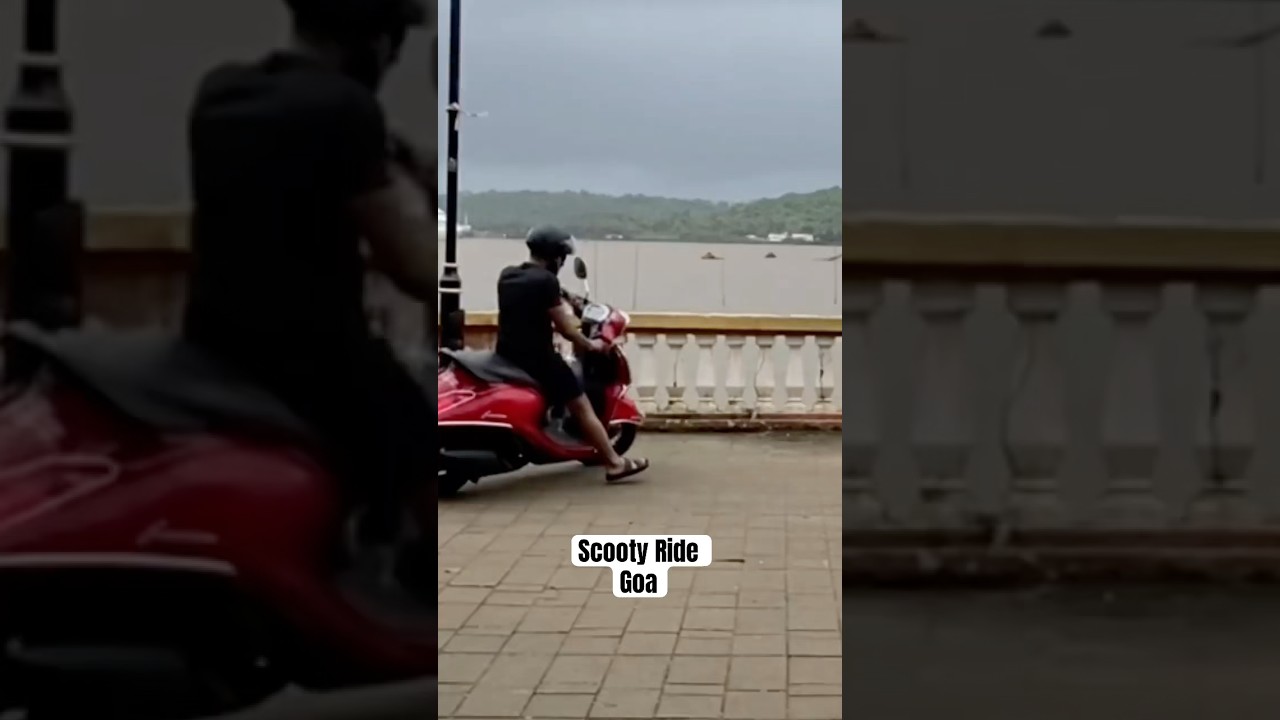 Scooty Ride in Goa | Goa in rainy season | Goa Vlog Part 1 - YouTube