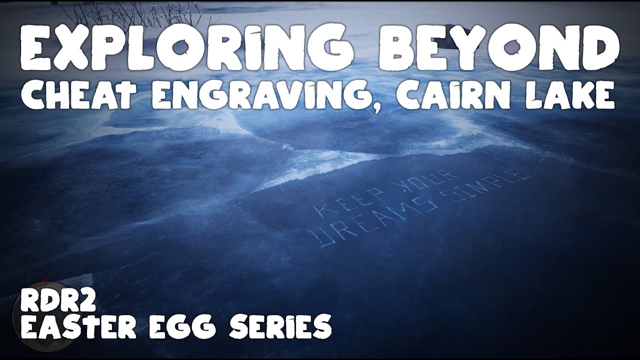 RDR2 | Cairn Lake, Cheat Location #28 - YouTube
