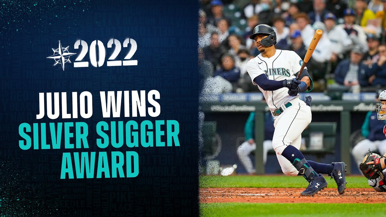 Julio Rodríguez Wins Silver Slugger Award in his Rookie Season - YouTube