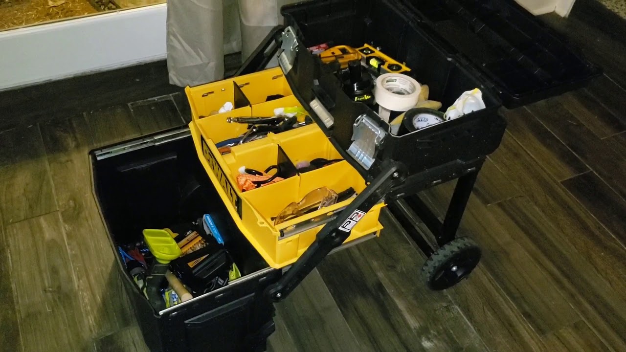 3 years later. Dewalt rolling tool box - YouTube
