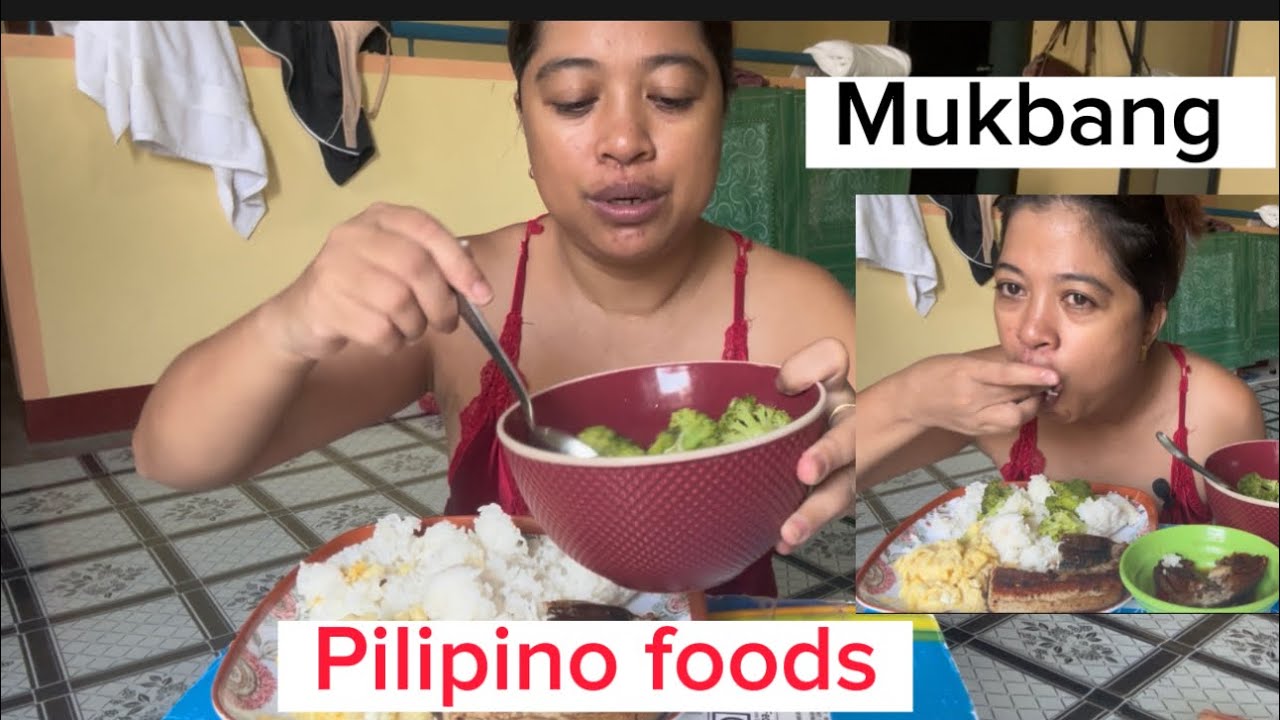 MUKBANG PILIPINO FOODS ESPECIALLY COOK AT HOME/FRIED BANGUS/OMELETTE ...