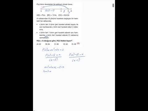 zirve polinom sorusu💥