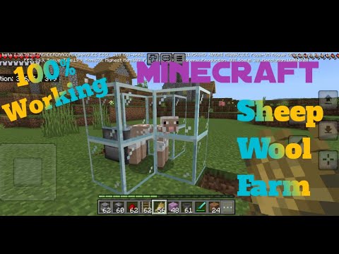 Easiest Sheep Wool Farm minecraft || How to play minecraft. - YouTube