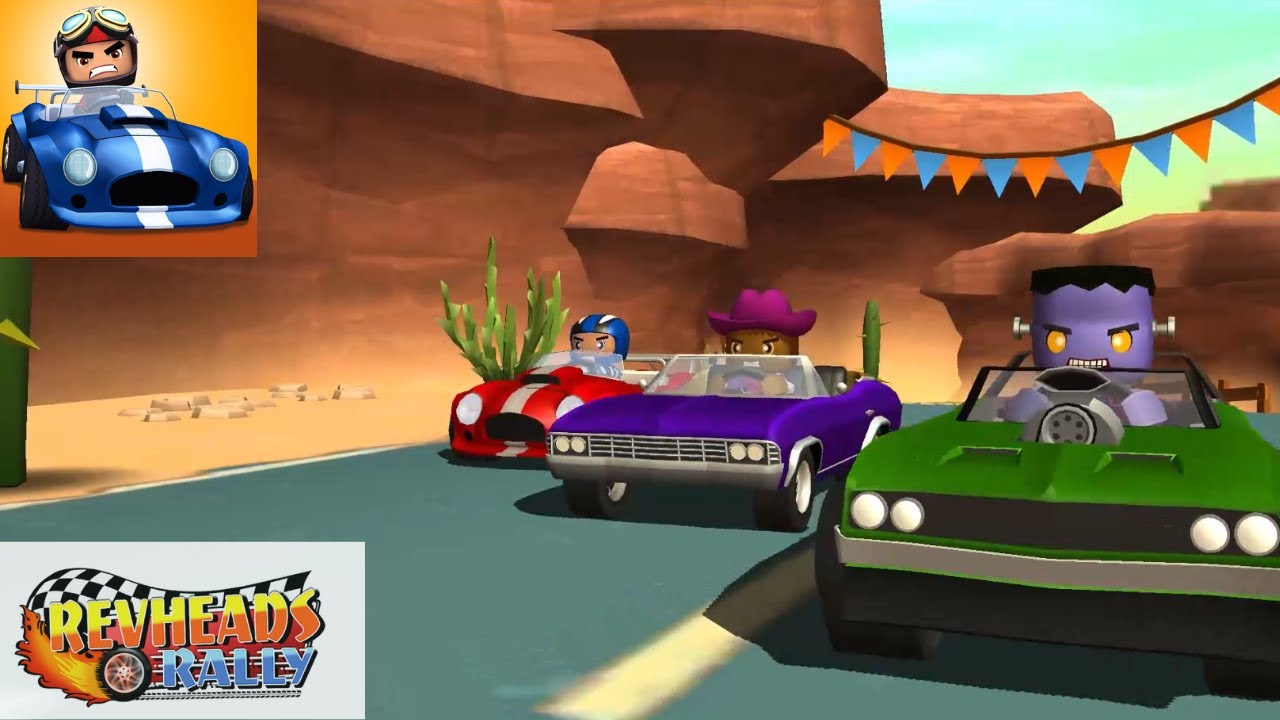 Rev Heads Rally android/ios Gameplay | walkthrough - YouTube