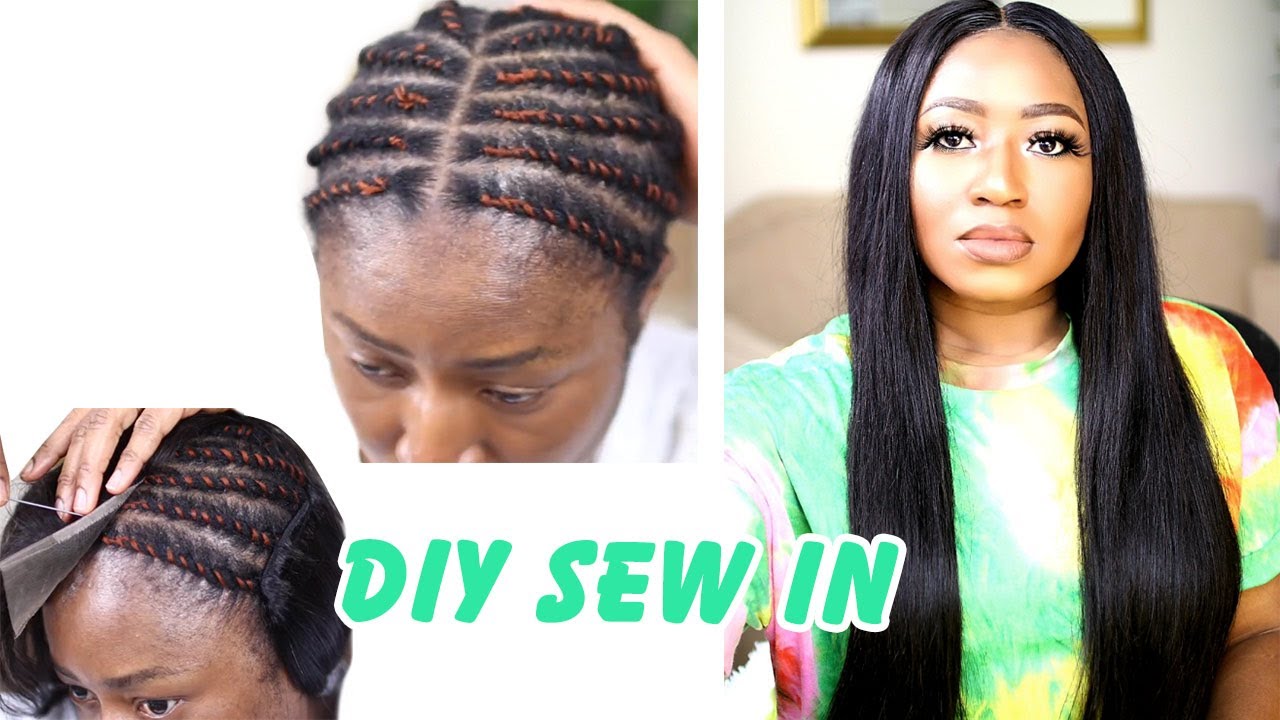 Very Detailed Hair Tutorial!😊 Watch How To Sew In Bundles With 2x6 ...