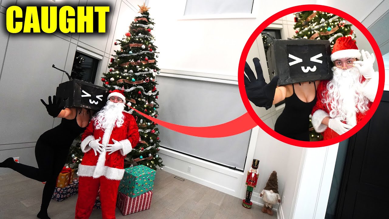 I CAUGHT TV WOMAN CHEATING ON CAMERAMAN WITH SANTA CLAUSE!! (SKIBIDI ...