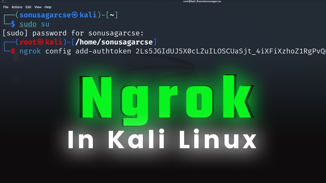 How To Setup Ngrok In Kali Linux Get Free Auth Token 100 Free