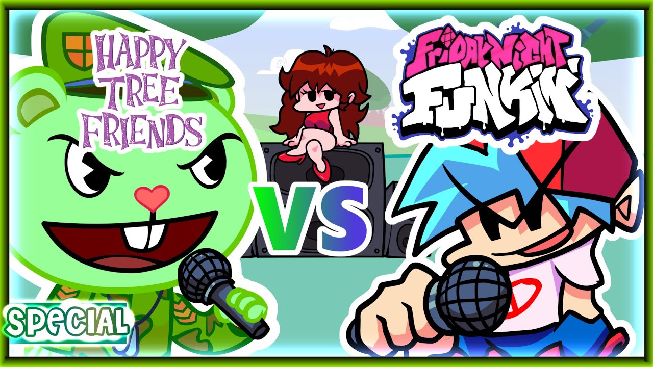 What would truly happen if Boyfriend meet Flippy - FNF X HTF - YouTube