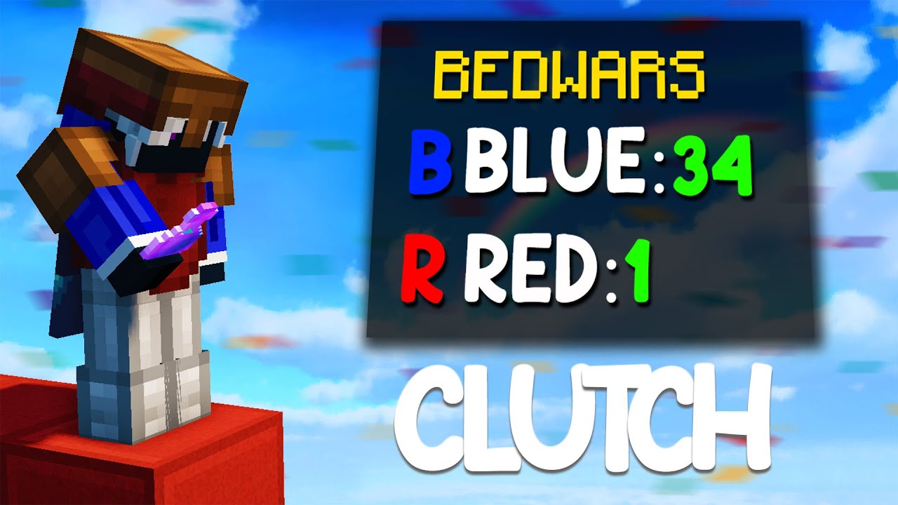 THE MOST INTENSE BEDWARS 1V34 CASTLE CLUTCH ATTEMPT EVER (castle ...