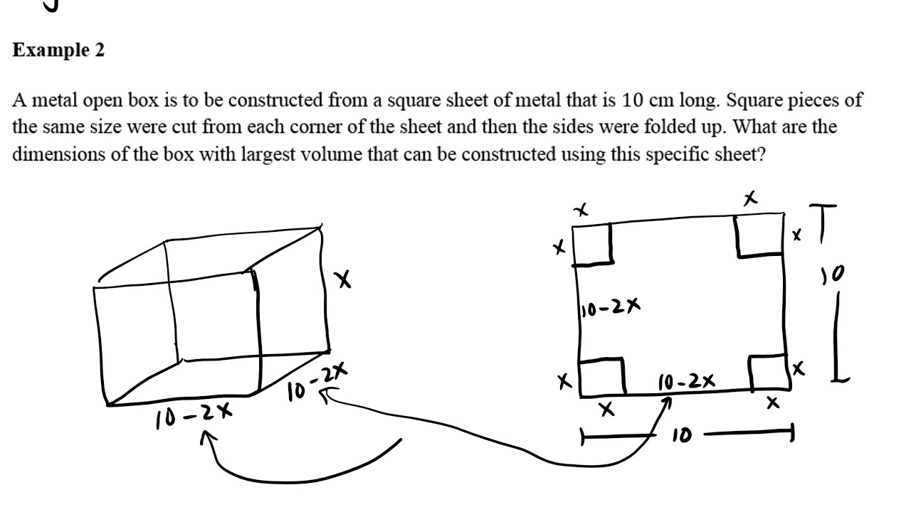 Math 3A Calculus I: Section 4.7 Optimization - YouTube