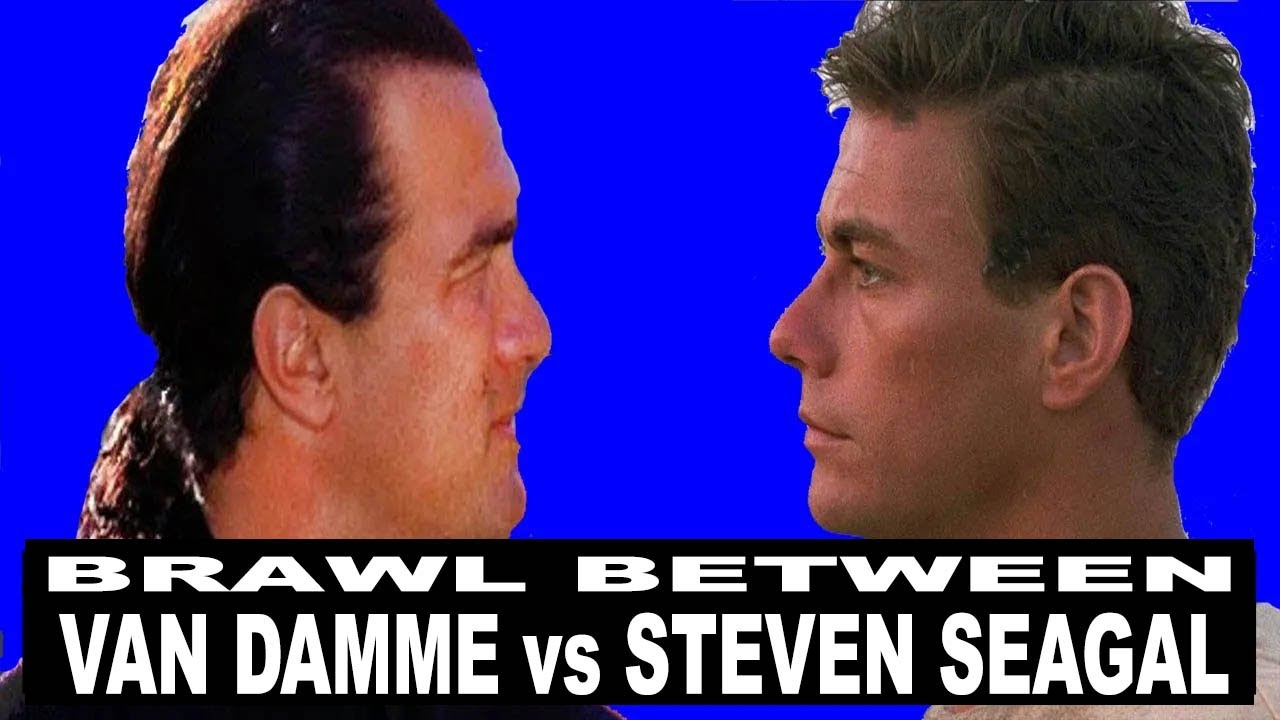 BRAWL BETWEEN VAN DAMME VS STEVEN SEAGAL - YouTube