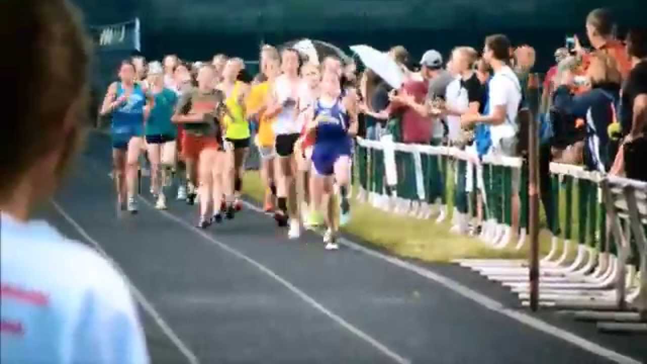2015 Indiana Miracle Mile Middle School Girls Championship - YouTube