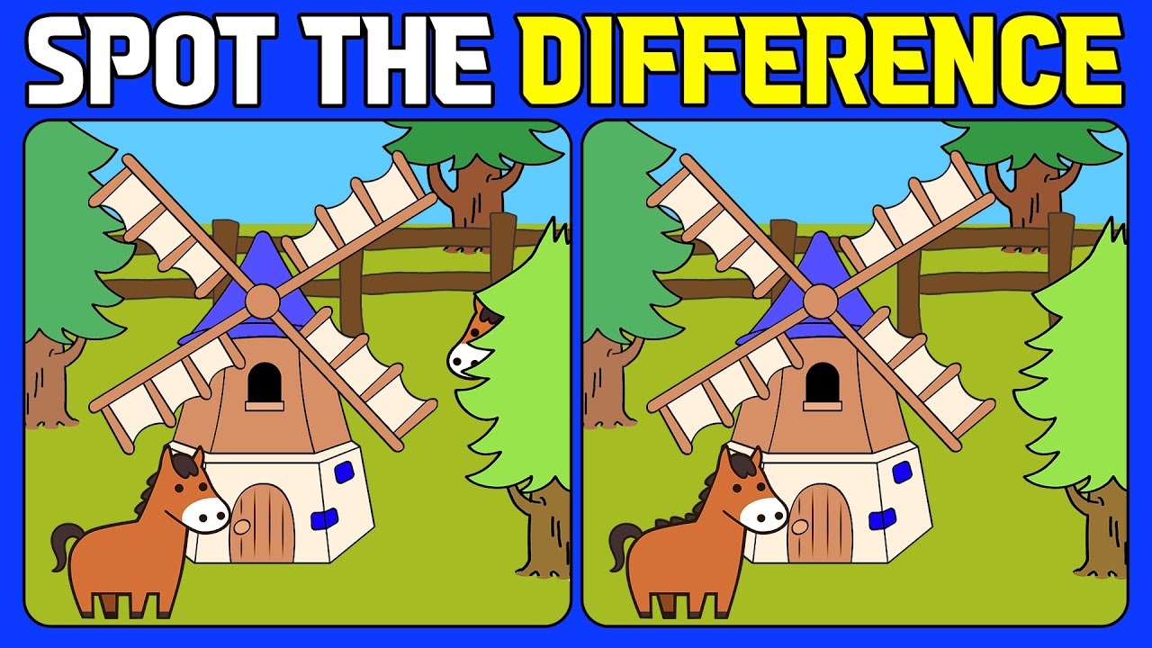 【Find & Spot the Difference】Can You Find the Differences Between These ...