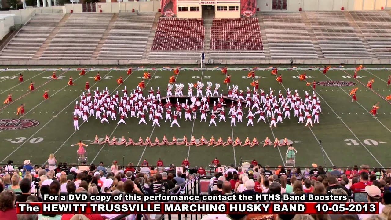Hewitt Trussville Marching Husky Band Competition 10-05-2013 - YouTube